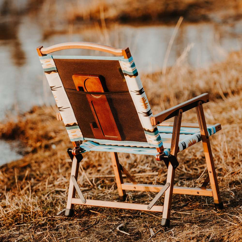 Wood Camping Chair - Aztec – Anifurry