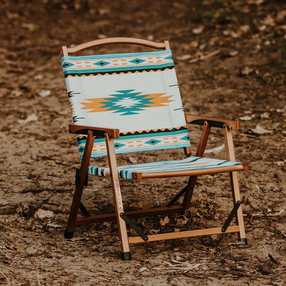 Wood Camping Chair - Aztec – Anifurry